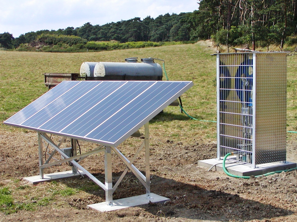 Solare Wasserversorgung